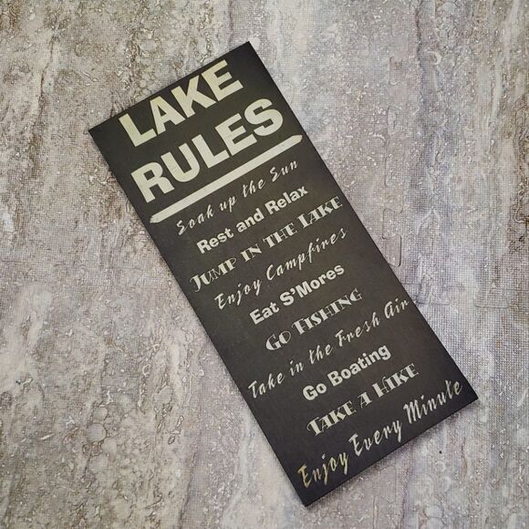 Ohio wholesale | Wall Decor | Lake Housesign 8 X 8 X75 | Poshmark
